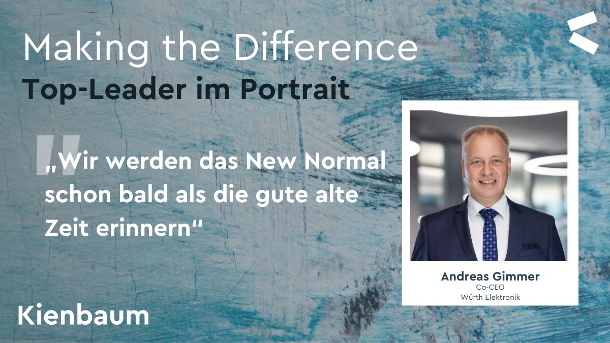 Andreas Gimmer im Interview: Sein Umgang mit Veränderung