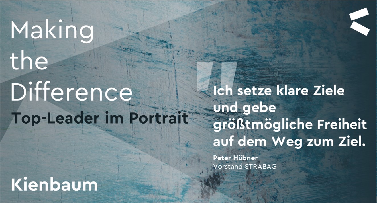 Peter Hübner der STRABAG AG im Interview